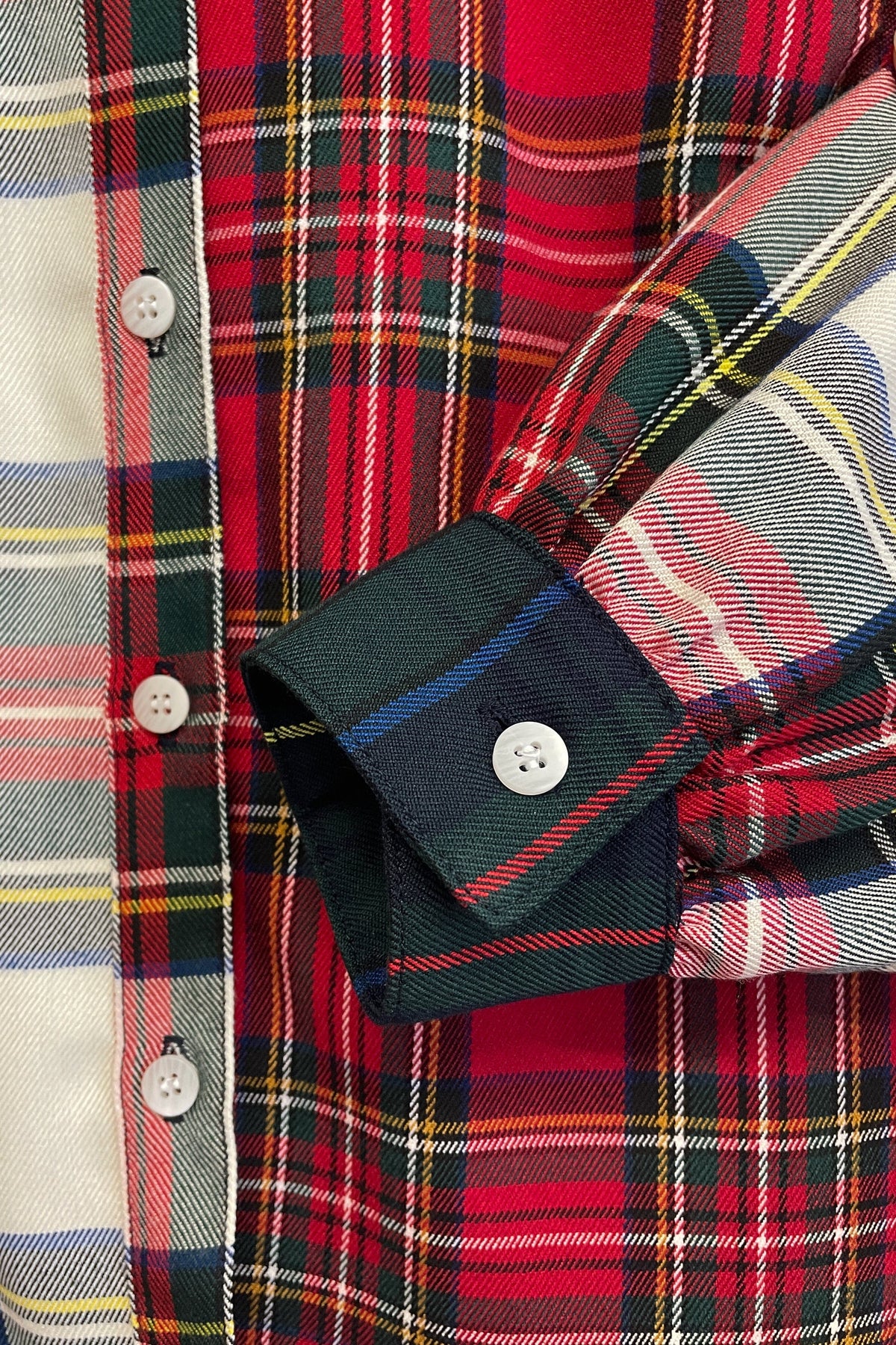 Kids Venti Shirt Plaid Combo | Eliza Faulkner Designs Inc.